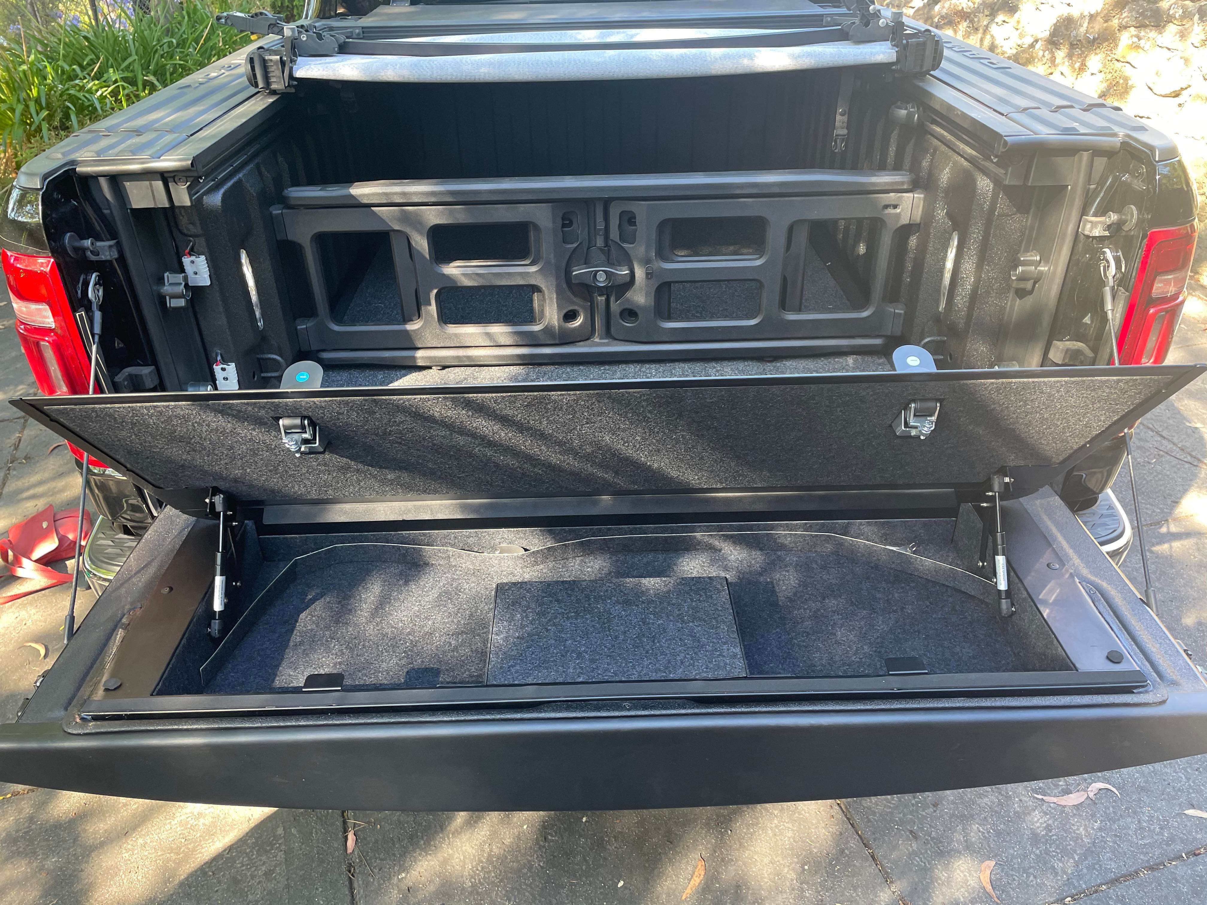 Buy DS Ram 1500 Tailgate Storage Box Huracan Fabrication