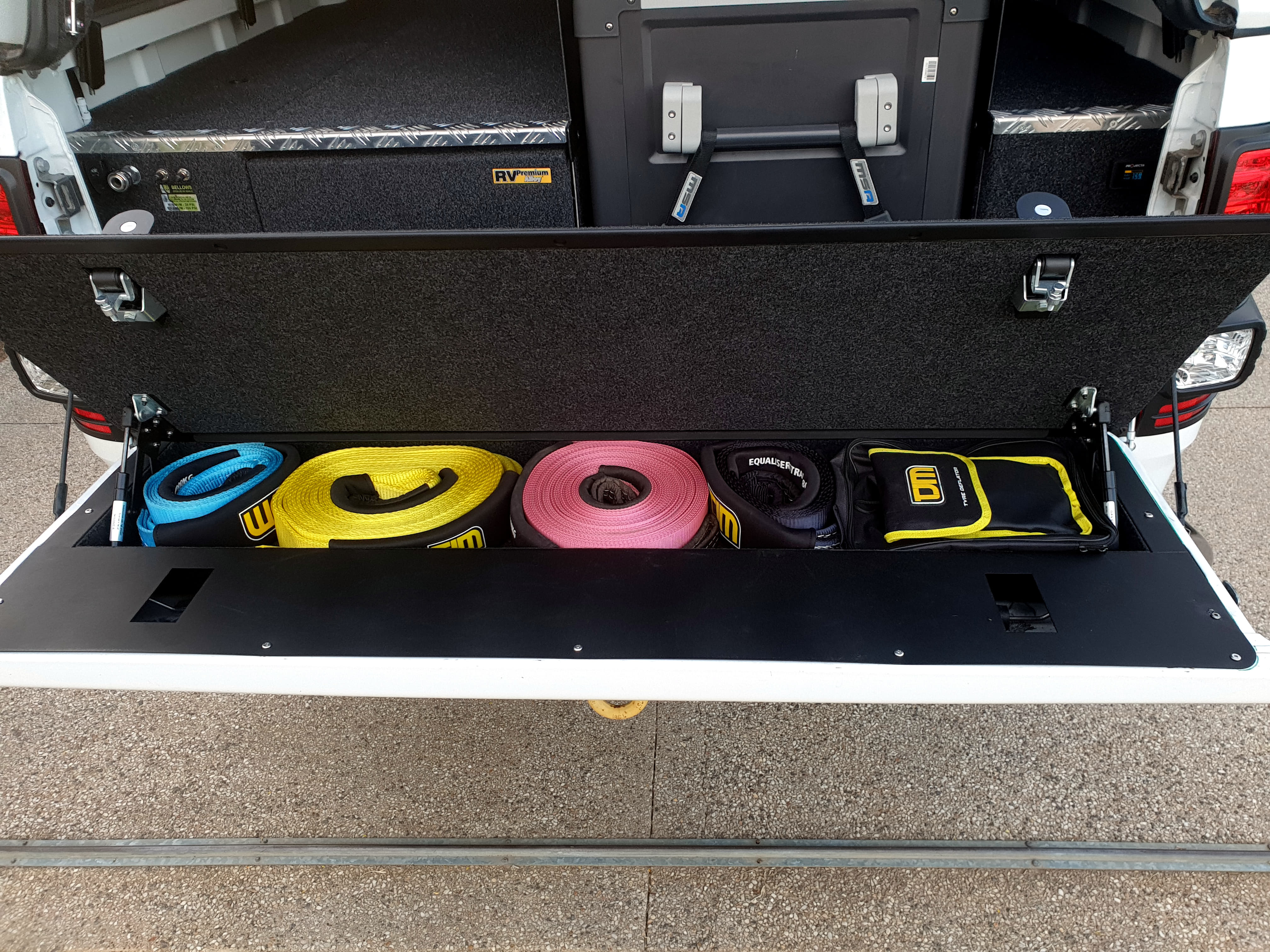 Buy Holden RG Colorado Tailgate Storage | Huracan Fabrication